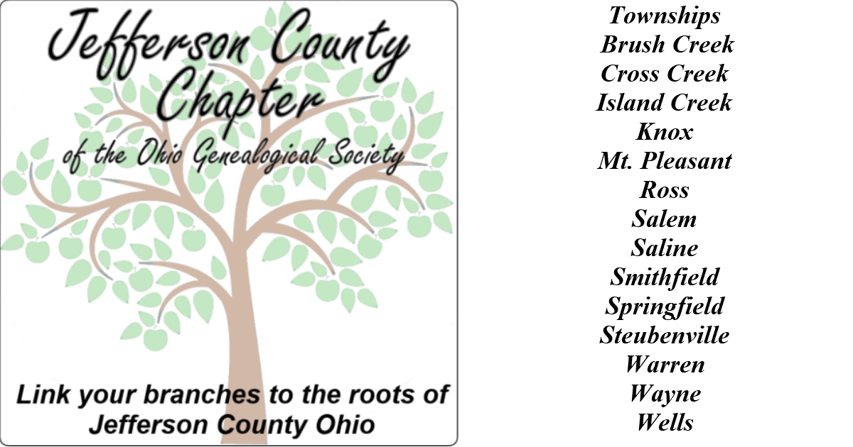 Jefferson County Chapter of the Ohio Genealogical Society